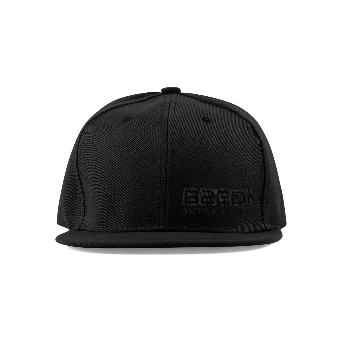 Black Icon Snapback Hat – B2EDi